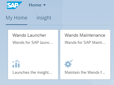 Logging On – Wands for SAP